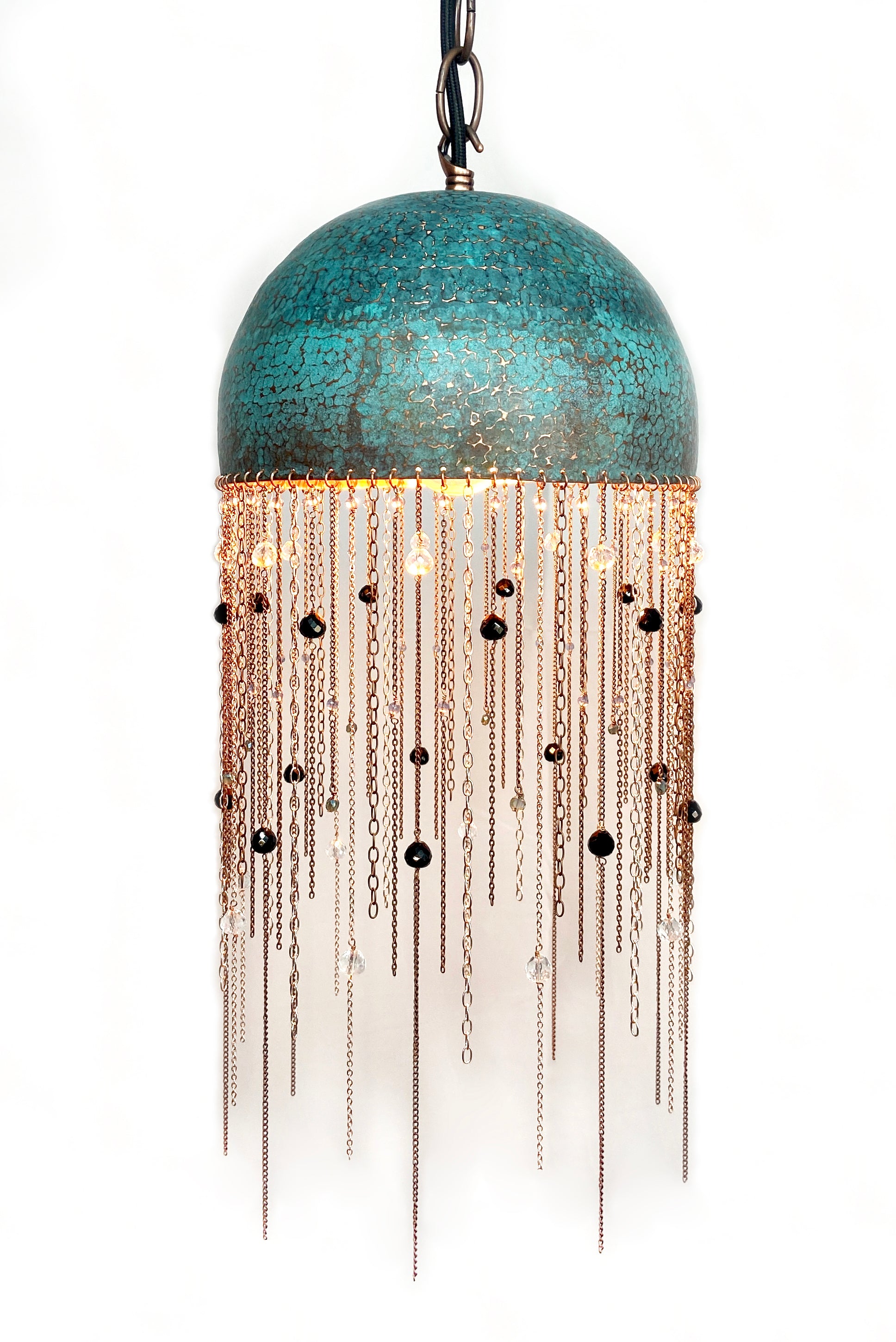 Hand formed Metal Light Fixtures